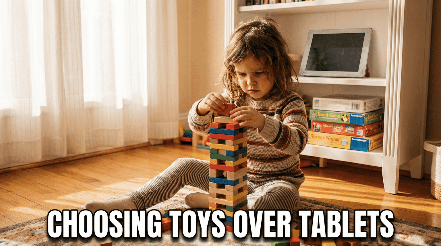 Screen Time vs Toys: Why Play Stops Tantrums